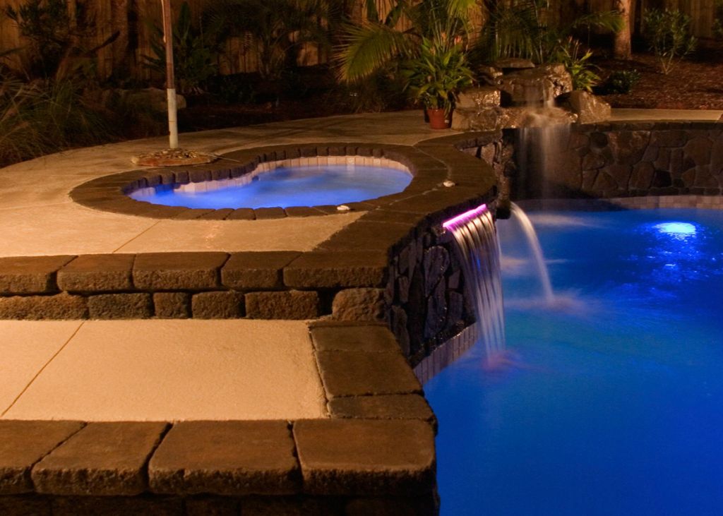 Heritage Custom Pools | Blue Hawaiian Fiberglass Pools Natural Shaped ...