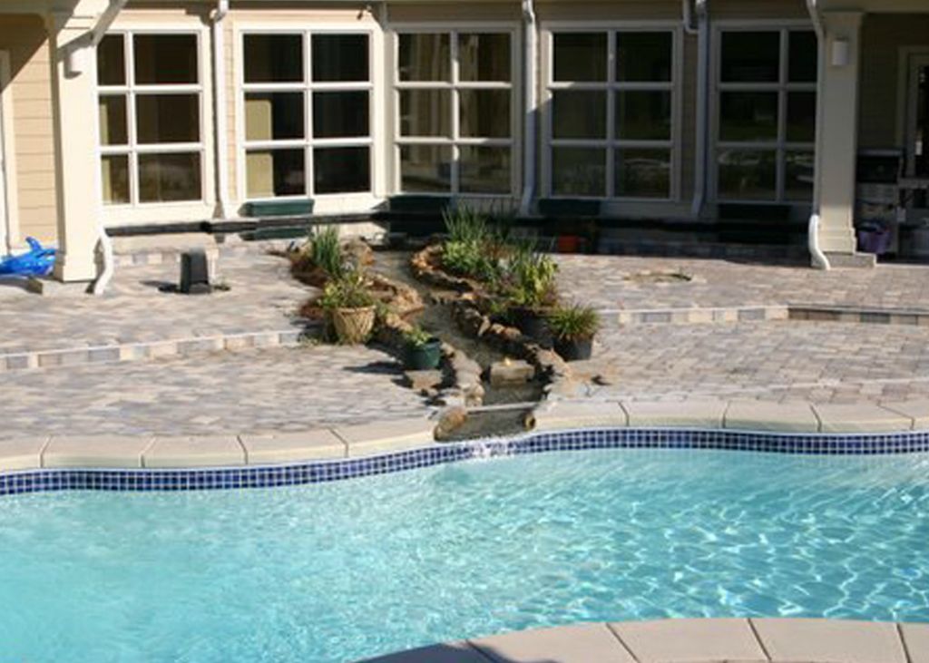 Heritage Custom Pools | Blue Hawaiian Fiberglass Pools Natural Shaped ...