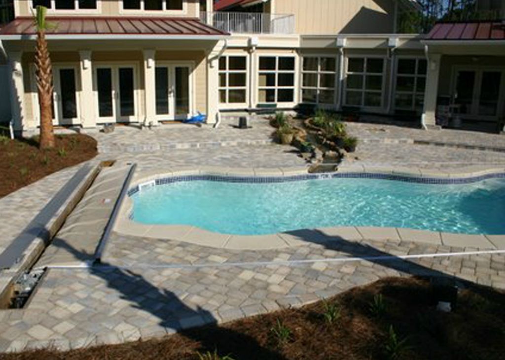 Heritage Custom Pools | Blue Hawaiian Fiberglass Pools Natural Shaped ...