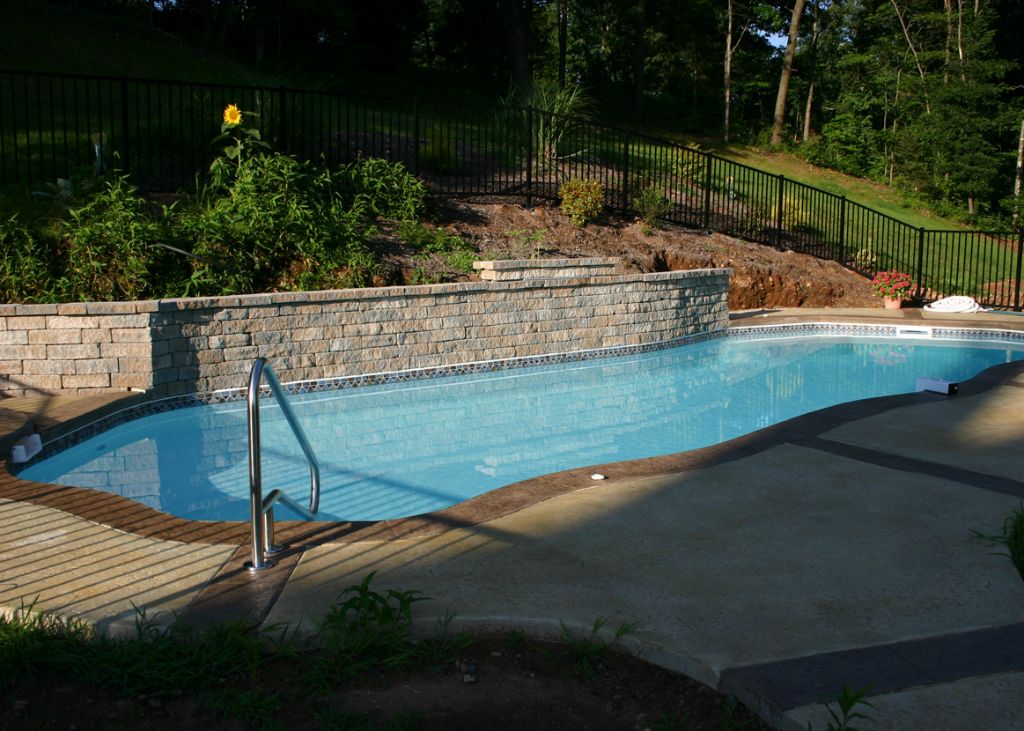 Heritage Custom Pools | Blue Hawaiian Fiberglass Pools Natural Shaped ...