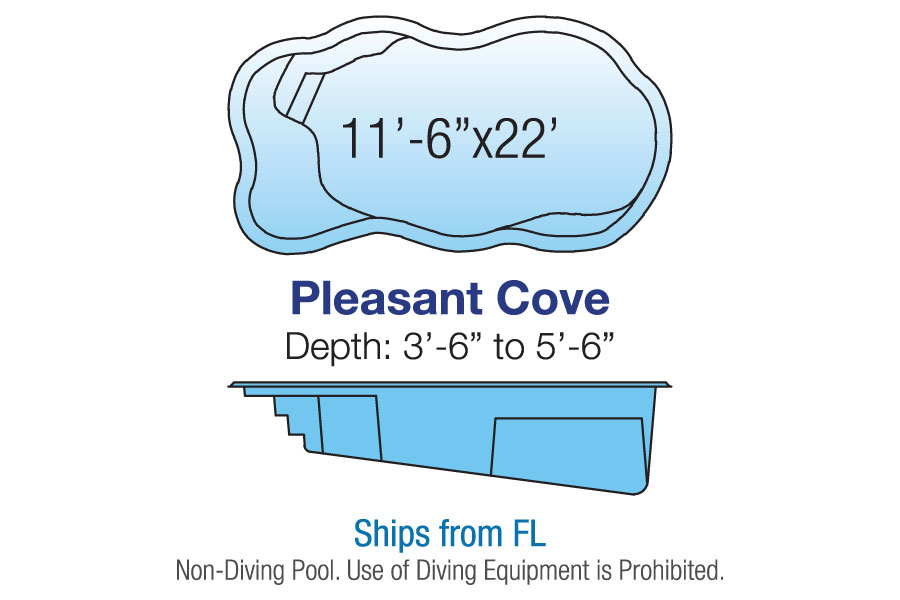 Heritage Custom Pools | Blue Hawaiian Fiberglass Pools Natural Shaped ...